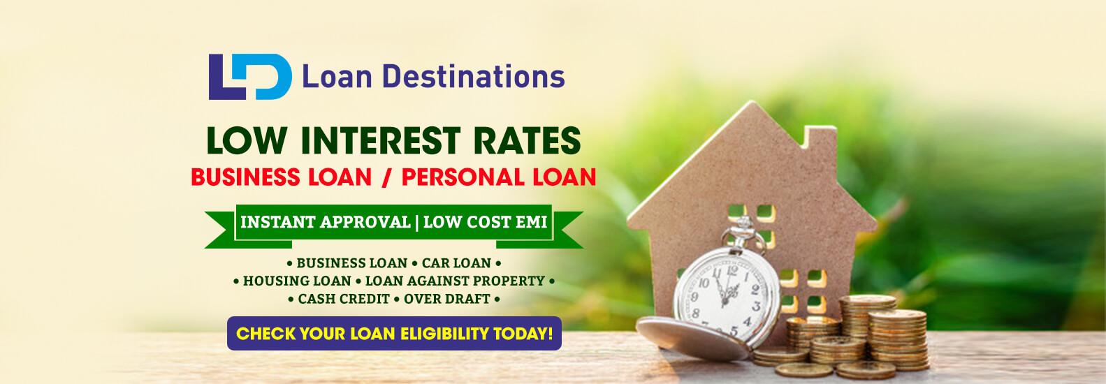 Loan Destination - Low Interest Rate